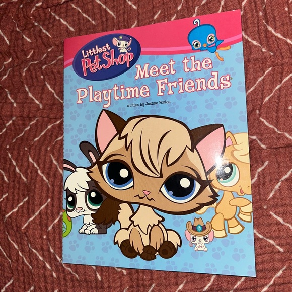 Littlest Pet Shop | Toys | Littlest Pet Shop Playtime Friends Book ...